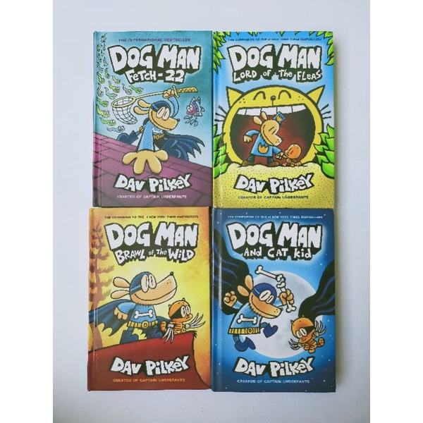 Dog Man by Dav Pilkey: Lord of the Fleas, Cat Kid, Brawl of the Wind ...