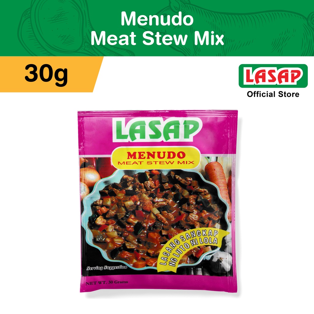 Lasap Menudo Pinoy Food Mix 30g | Shopee Philippines