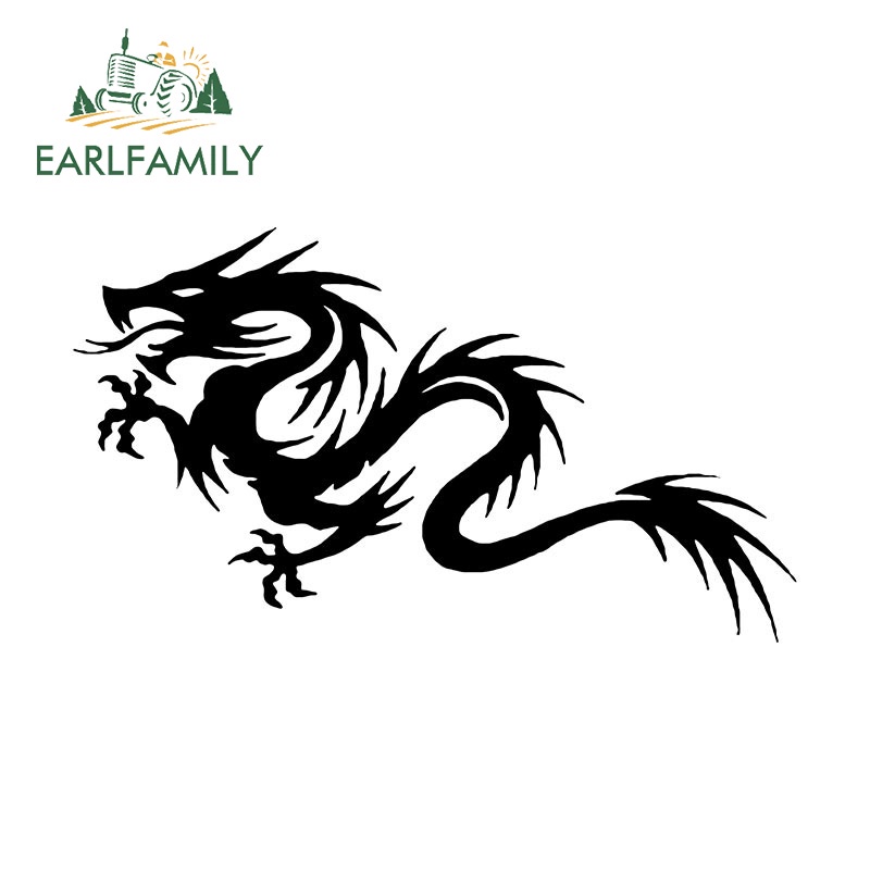 EARLFAMILY 13cm x 7.4cm Dragon Totem Car Accessories Stickers Graffiti ... EARLFAMILY 13cm x 7.4cm Dragon Totem Car Accessories Stickers Graffiti ...