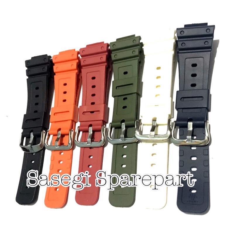 Casio G-Shock DW6900 DW-6900 Rubber Watch Strap Srap Casio 6900 Strap ...
