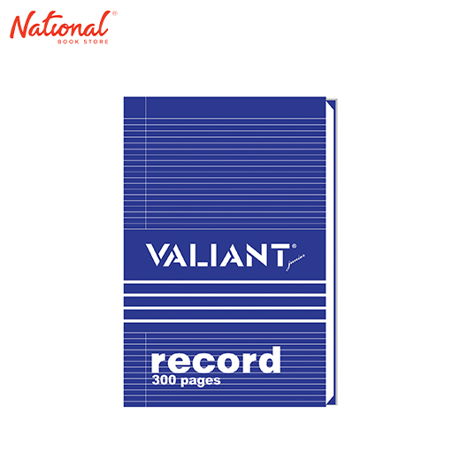 Valiant Record Book 300Pp Small Jr National Book Store | Shopee Philippines