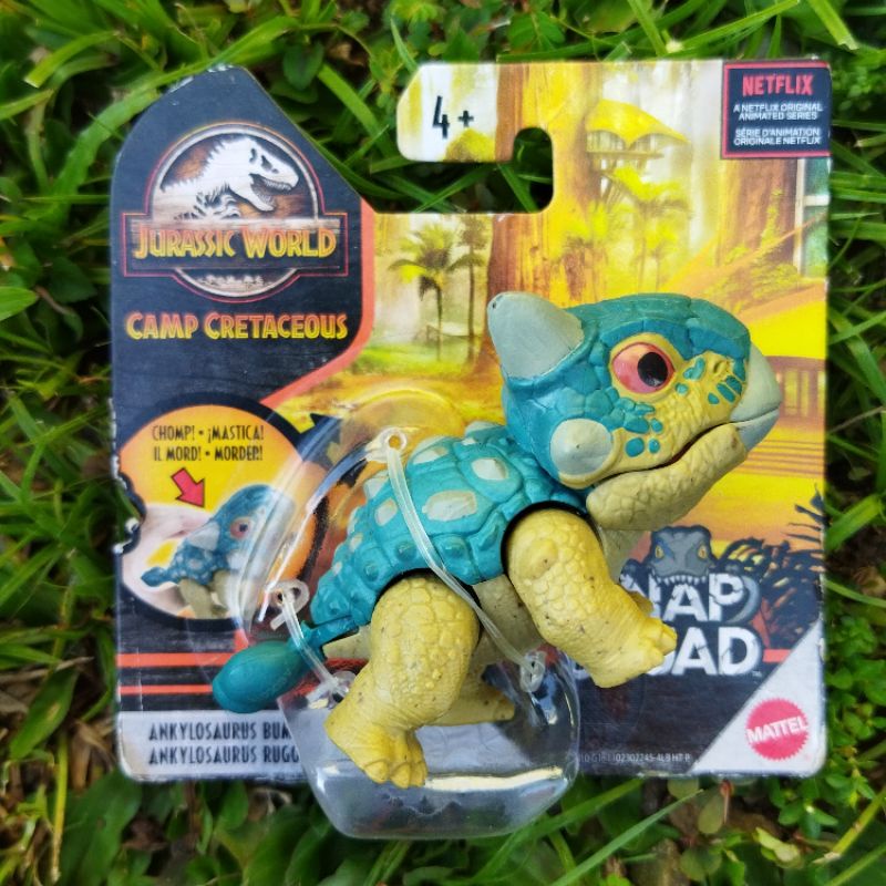 Jurassic World Snap Squad Ankylosaurus Bumpy Wave 8 - Action Figure ...