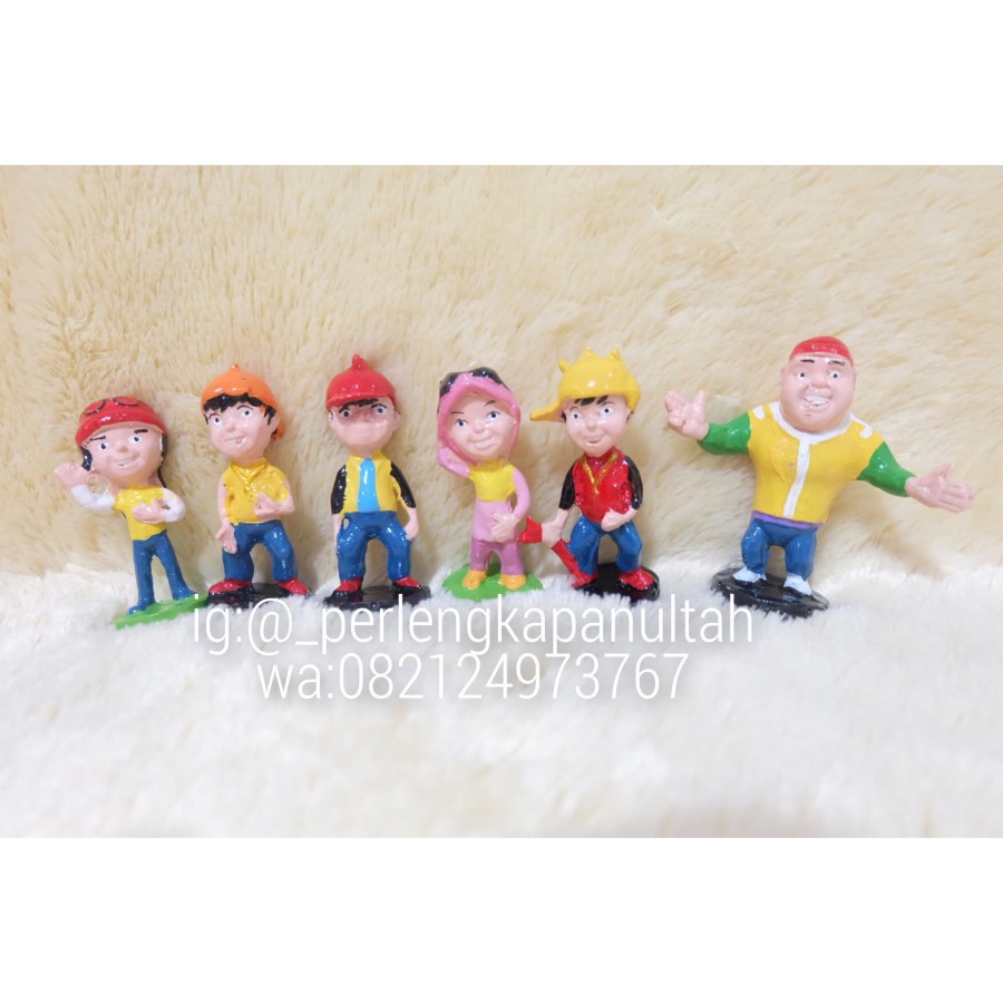 Boboiboy Birthday cake Decoration / boboi boy cake topper | Shopee ...