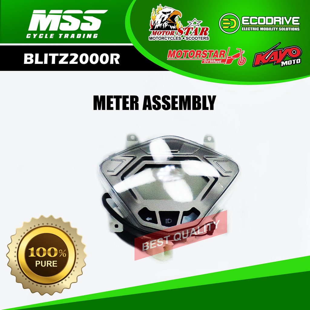 BLITZ2000R METER ASSEMBLY | Shopee Philippines