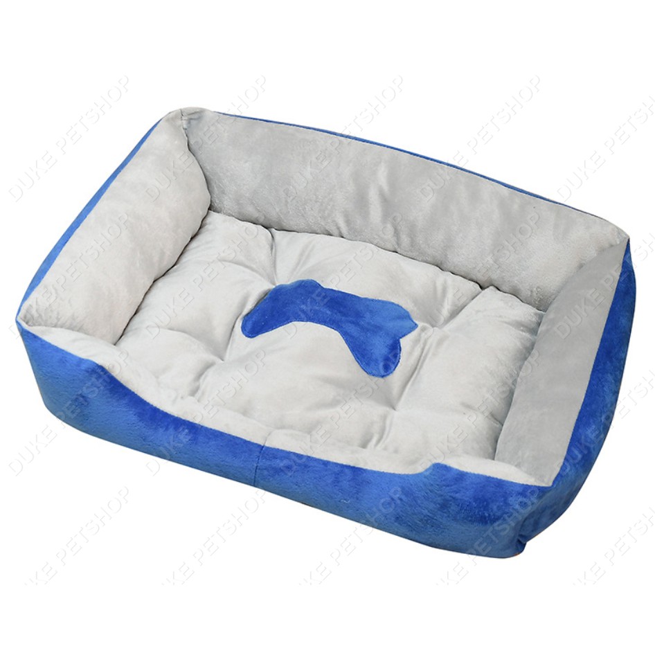 Crosshatch Flat Bed Pets Dogs Cats Bed W/ Free Pillow | Shopee Philippines