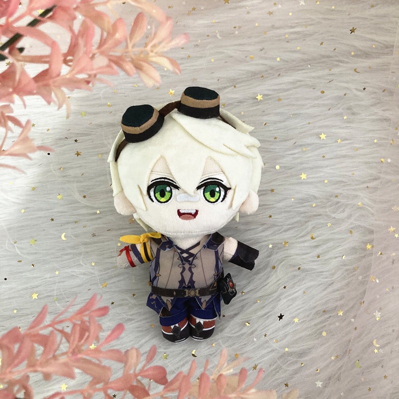 20cm Genshin Impact Doll Fischl Ning Guang Ye Lan Plush Toy Anime Eula ...