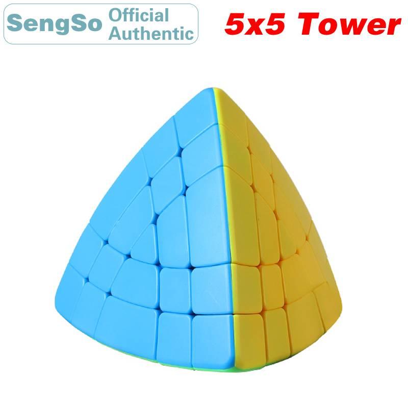 ShengShou 5x5 Magic Tower 5x5x5 Pyramid Magic Rubik's Cube SengSo ...
