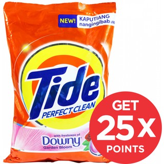 Tide Detergent Powder with Downy Perfume Garden Bloom | 1.11kg | Shopee ...
