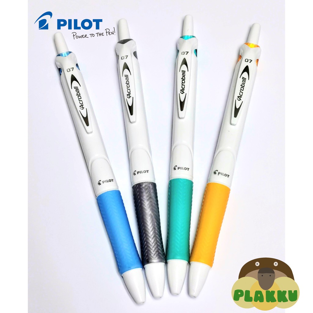 Pilot Acroball Pure White Fine Tip 0.7 (Black ink) | Shopee Philippines