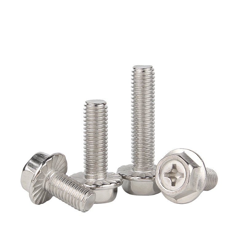 [304 Stainless Steel Phillips Flange Outer Hexagon Screw Surface Bolt ...