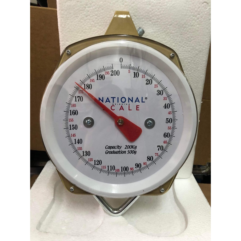 NATIONAL DIAL HANGING WEIGHING SCALE CAPACITY: 25kg, 50kg, 100kg, 150kg ...