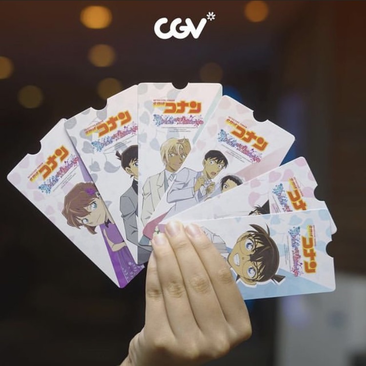 Detective Conan: The Bride of Halloween x CGV Official Collectible ...