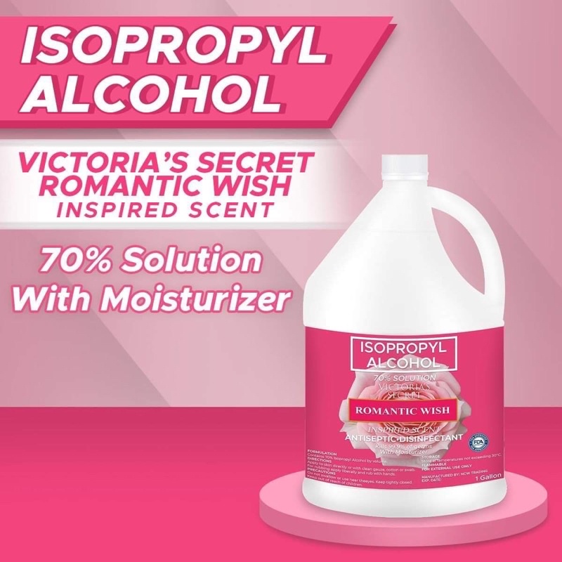 Perfume scent alcohol with moisturizer 1gallon | Shopee Philippines