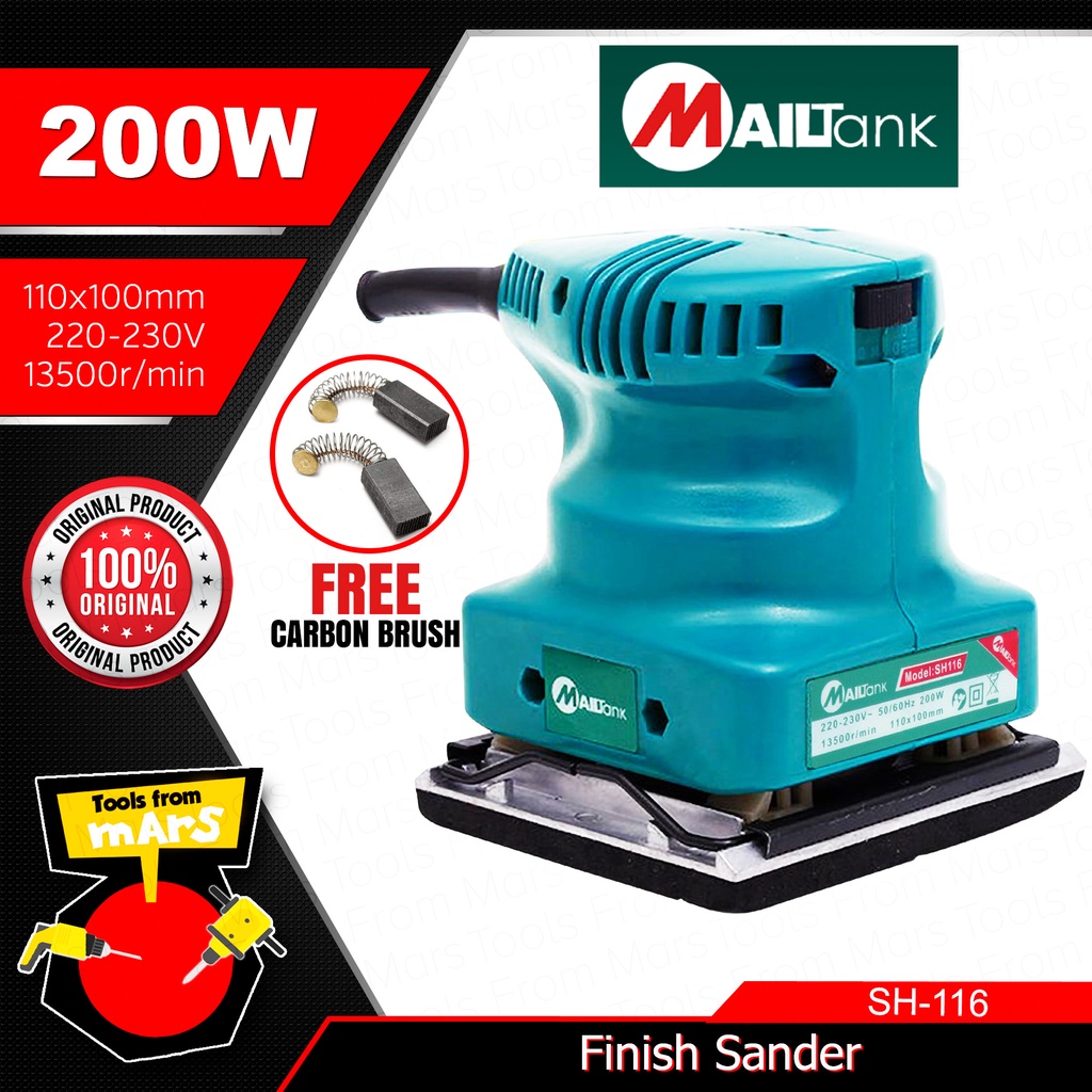 MAILTANK Electric Finish Palm Sander Sanding SH116 •TOOLS FROM MARS ...