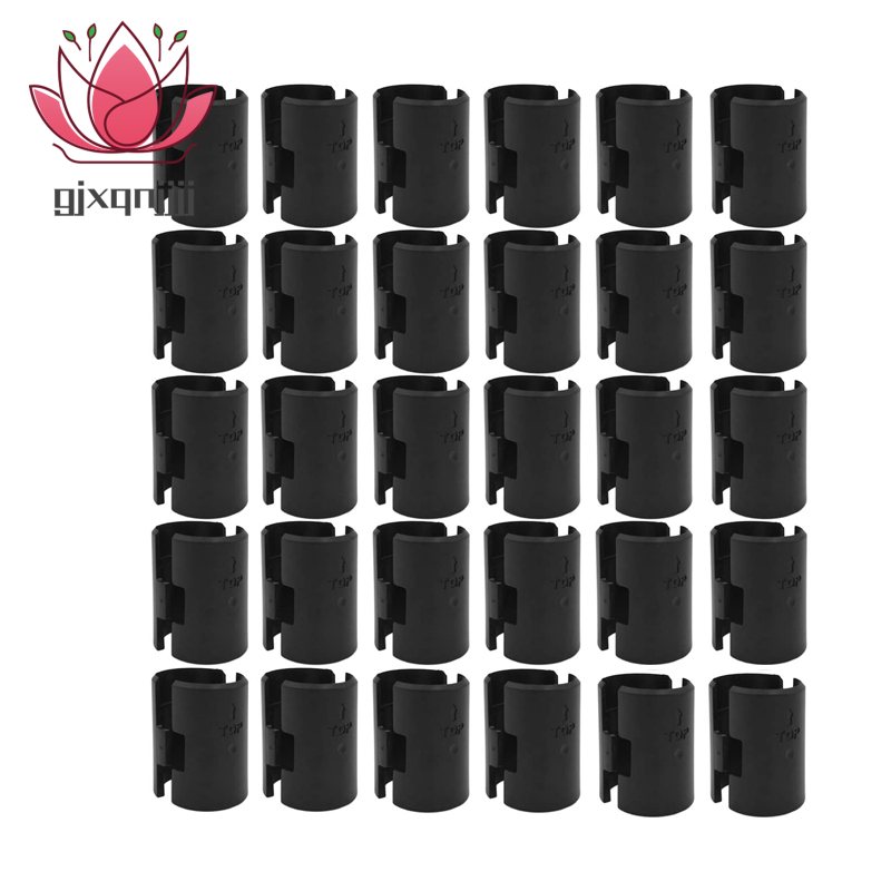 74-Packs Shelf Clips Wire Shelving Shelf Lock Clips for 1 Inch Post LKJ ...