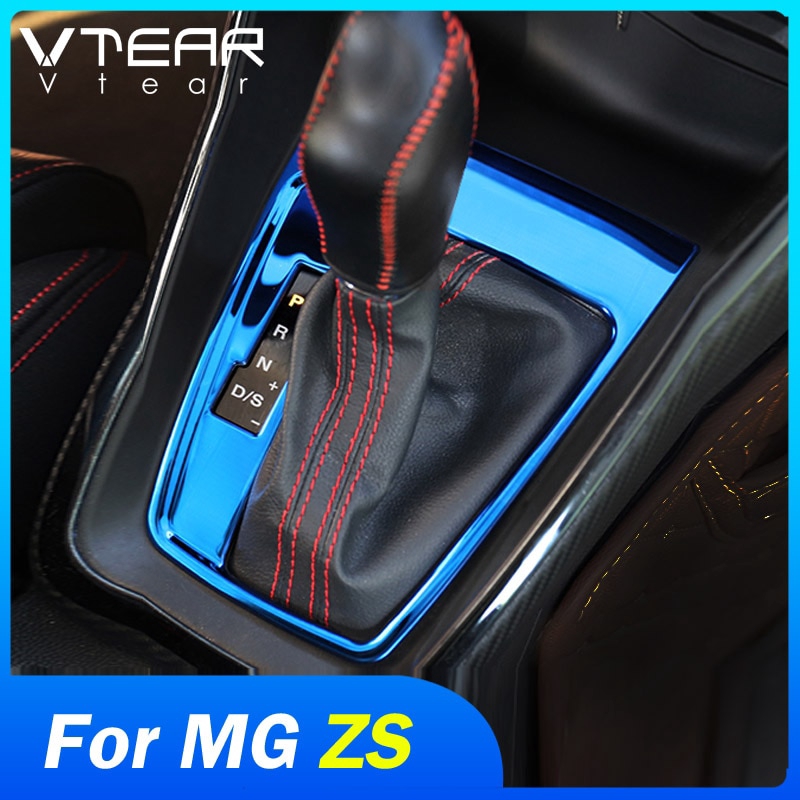 Vtear For MG ZS car center console frame gear shift panel decorative ...