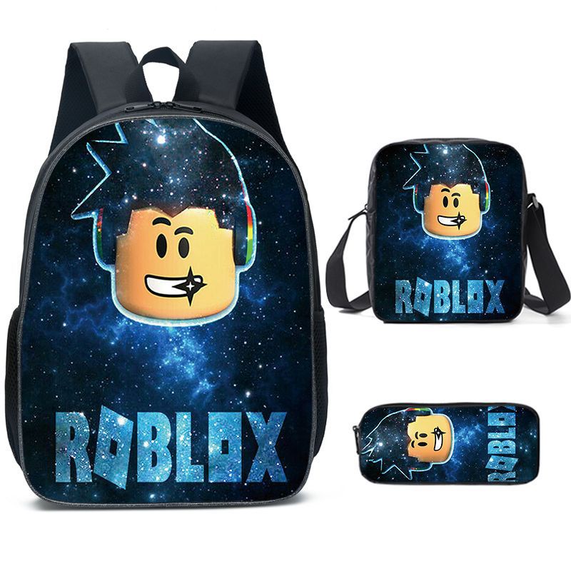 Roblox Robloxs School Bag For Kids Student Cartoon Anime Bags Children ...