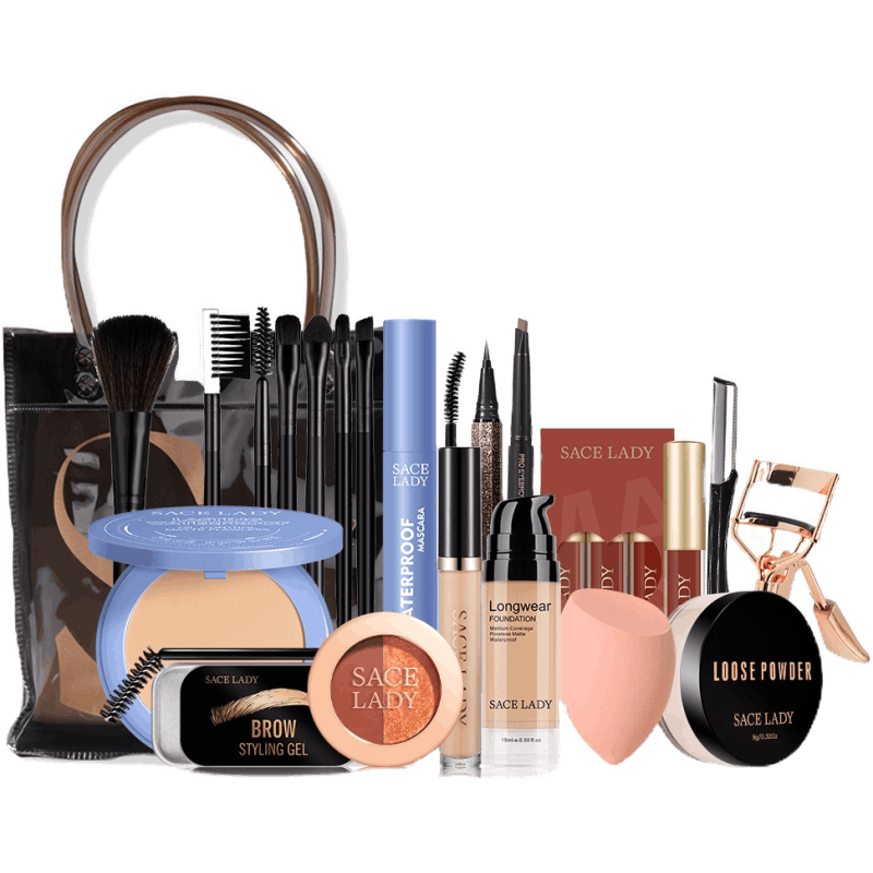 SACE LADY Hot Selling 13Pcs Makeup Set Natural Long Lasting Combination ...
