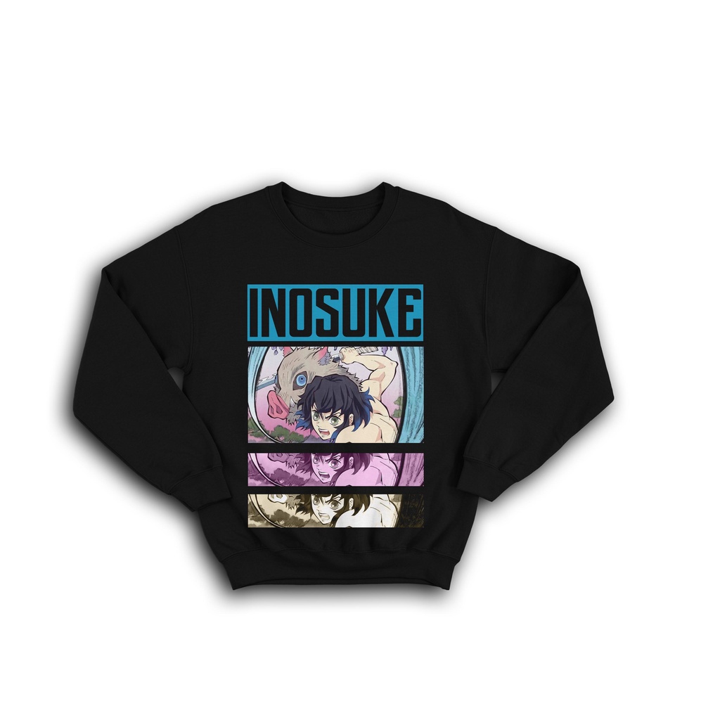 SWEATER CREWNECK SERIES DEMON SLAYER INOSUKE HASHIBIRA TANJIRO ANIME ...