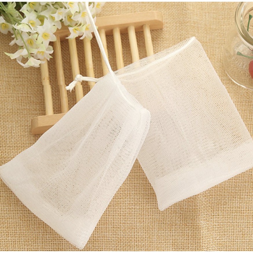 Mesh Soap Foaming Net Mesh Bag for Skin Clean | Shopee Philippines