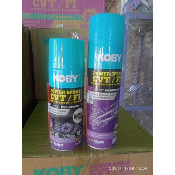 KOBY CVT CLEANER ORIGINAL 450ML 600ML 1PC | Shopee Philippines