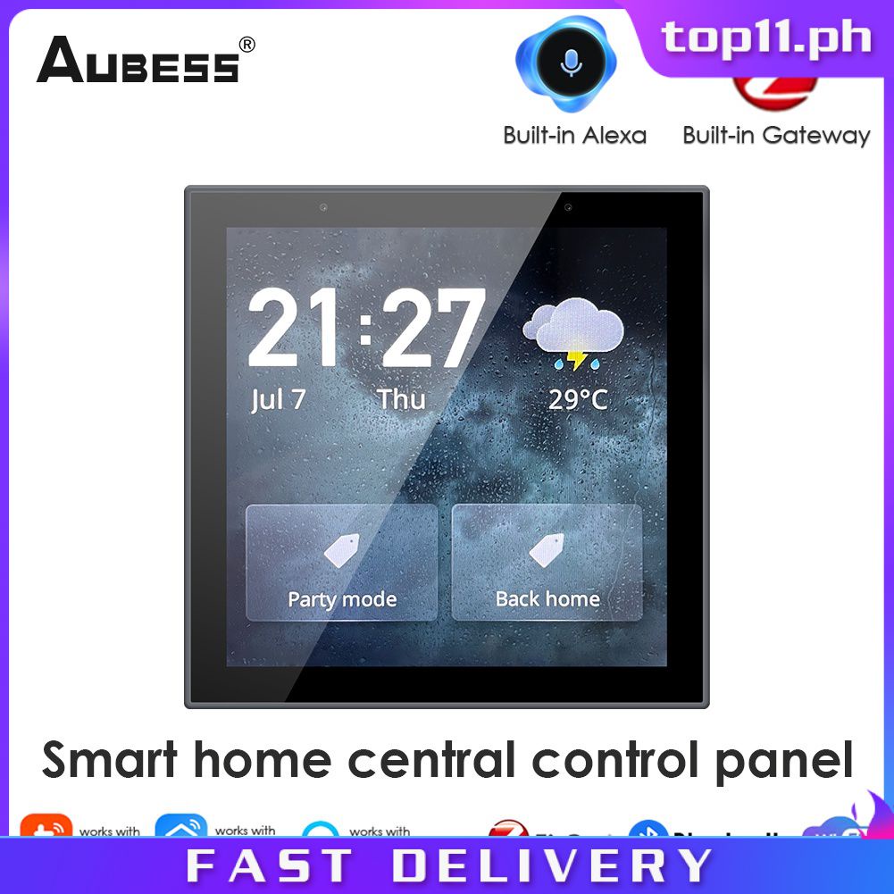 Aubess Tuya WiFi Control Panel Touch Screen Central Smart Control ...