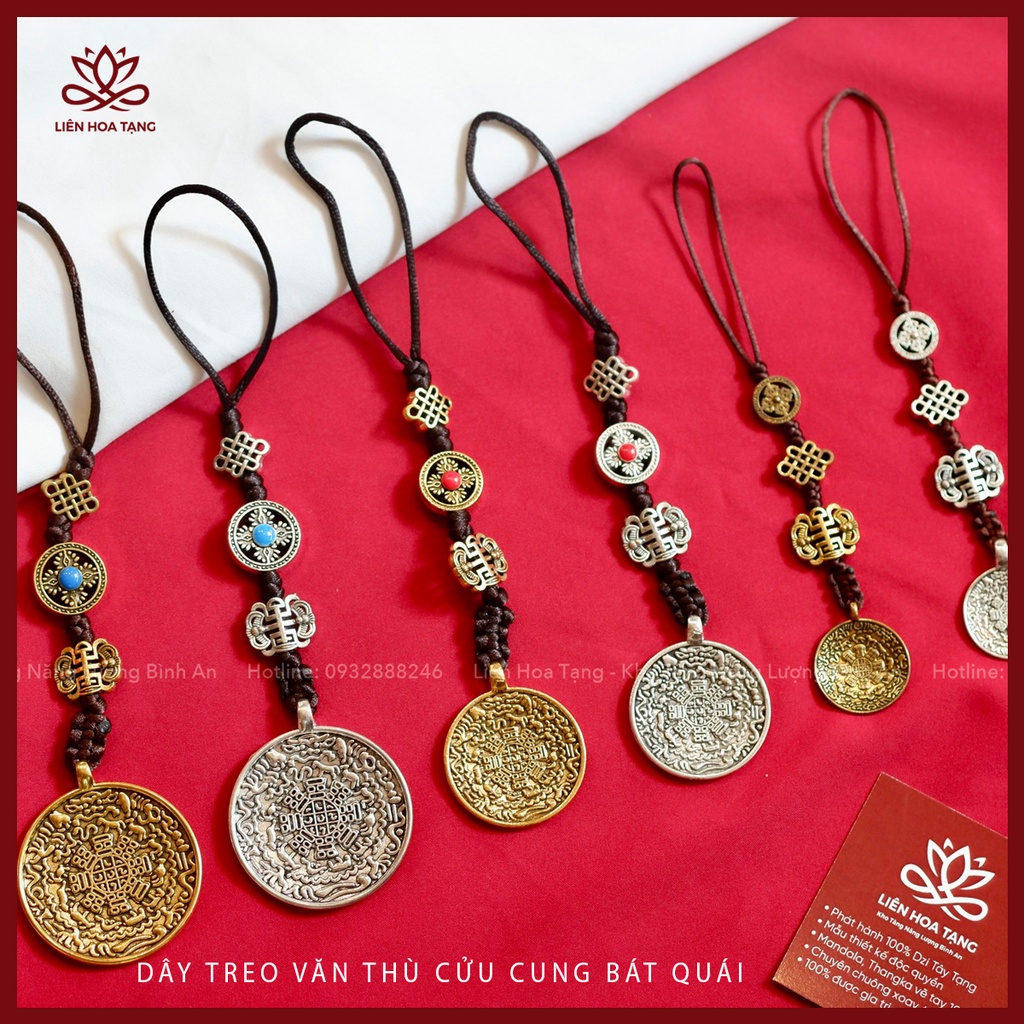 Tibetan Handcrafted Hanging Rope - Van Thuu Cung Bat Quai Binh An ...