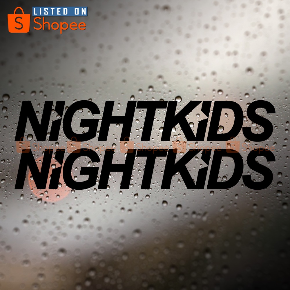 Stickers | 2x Night Kids | Nightkids | Decals | Initial D | JDM | Vinyl ...