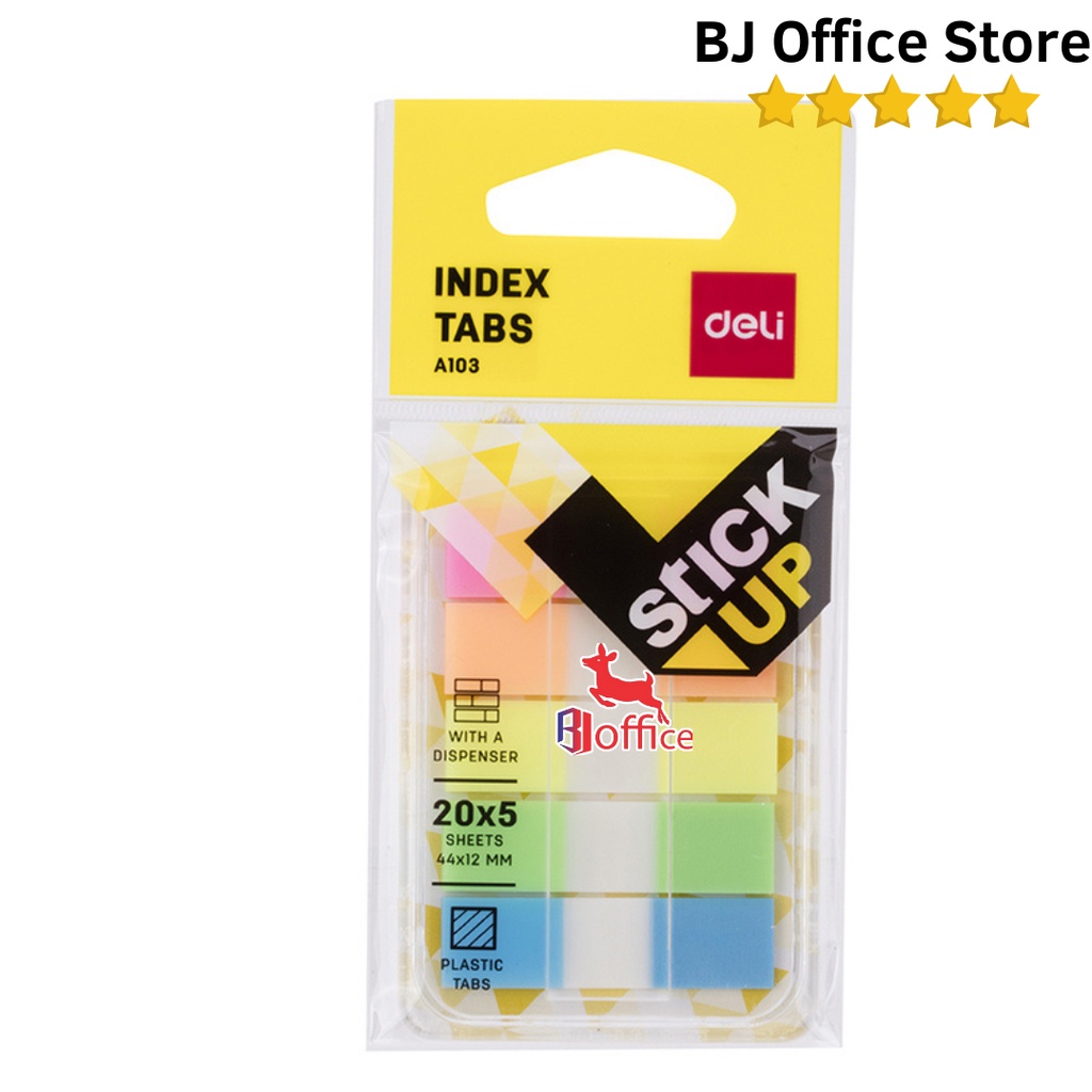 Index Tabs Deli A103 - Sticky Notes | Shopee Philippines