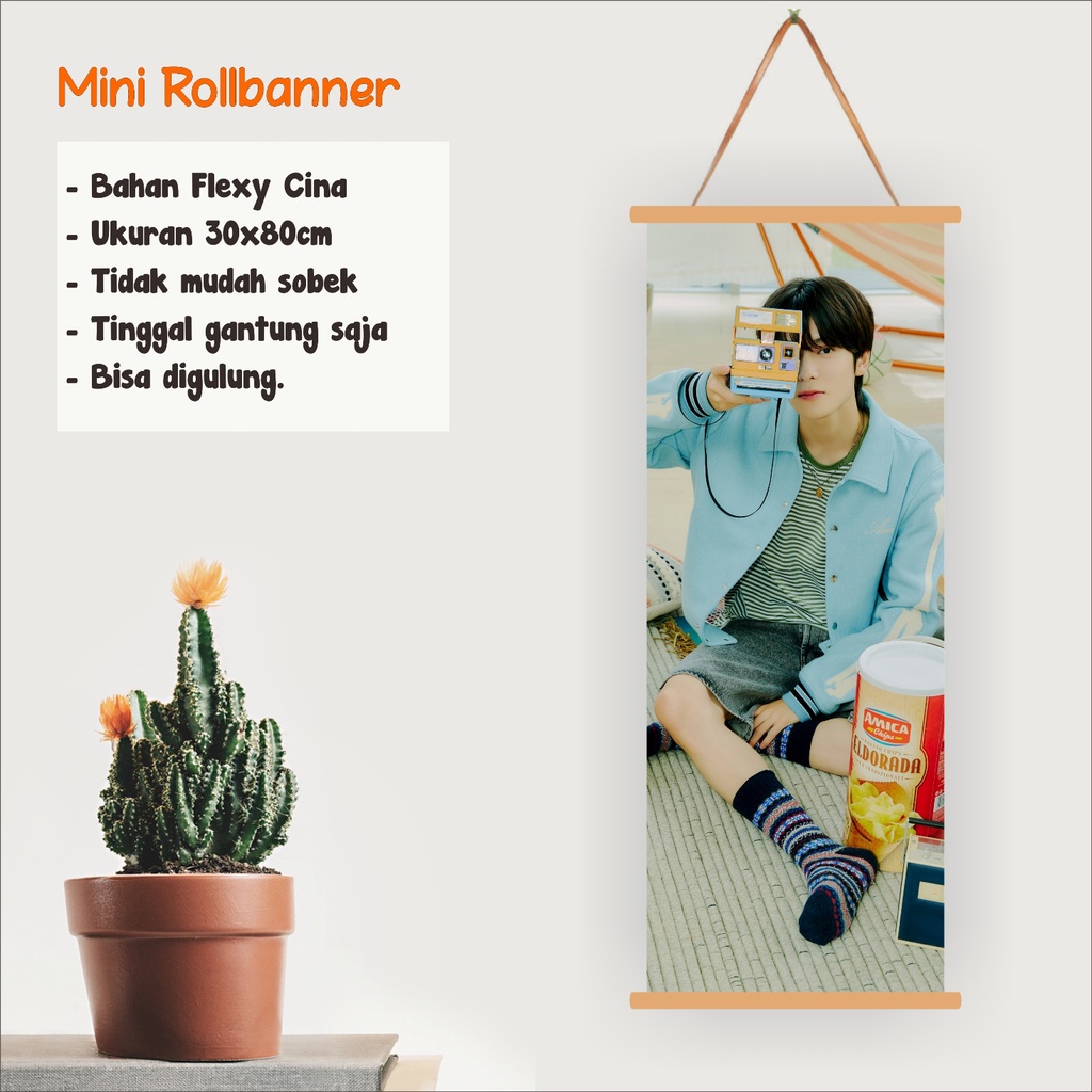 Mini ROLL BANNER NCT 127 JAEHYUN STICKER | Shopee Philippines