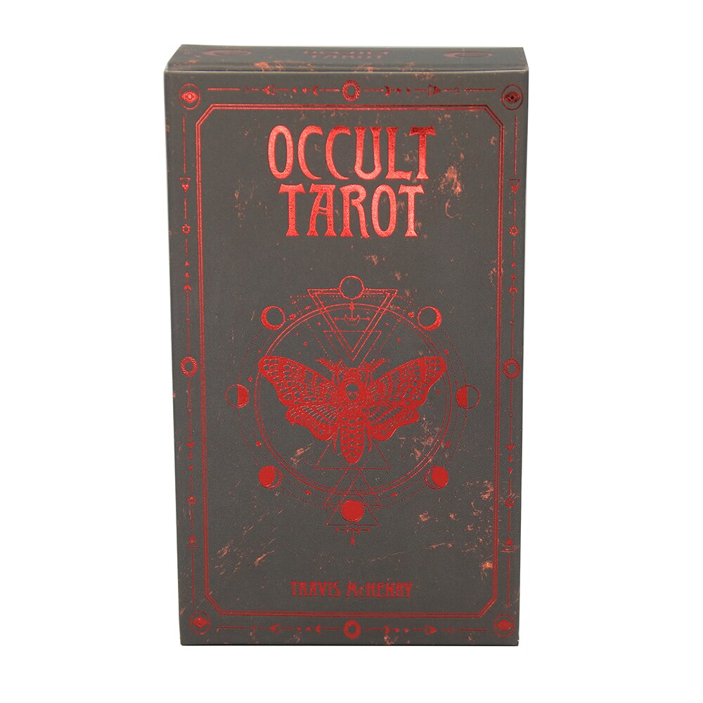 Occult Tarot 78 Divination Cards Deck Oracle Card PDF Guidebook ...