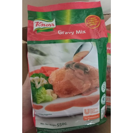 Knorr Gravy Mix 550g | Shopee Philippines