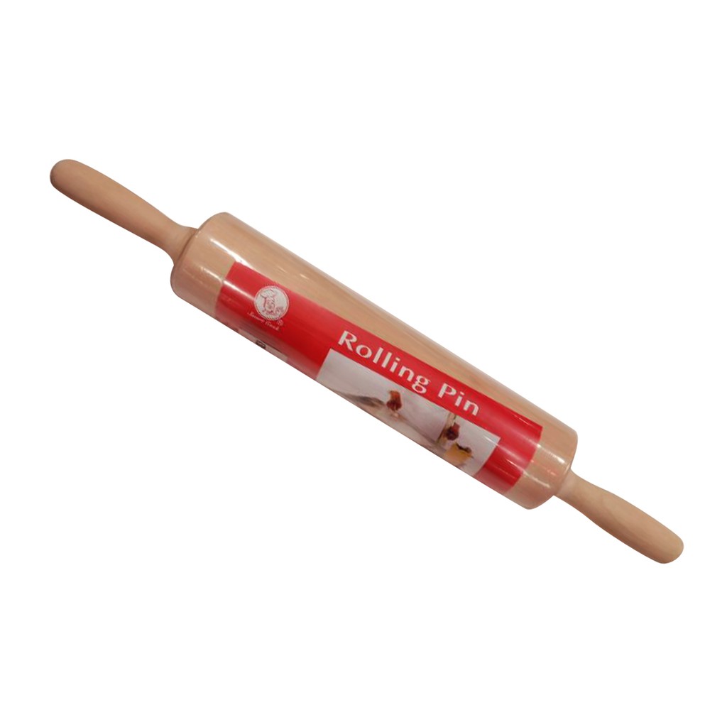 SMART COOK 100% Authentic Wooden Rolling Pin | Shopee Philippines