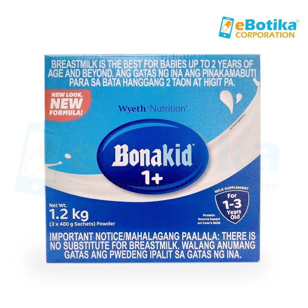 BONAKID 1-3 Years Old New Look New Formula 1.2kg | Shopee Philippines
