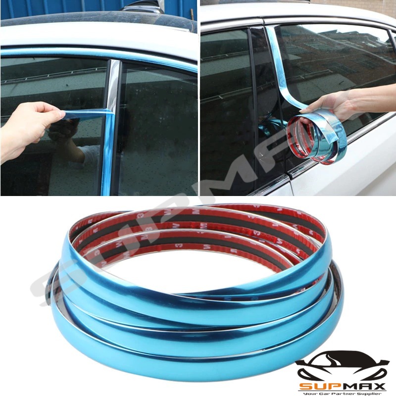 Auto Chrome Moulding Trim Strip Bumper Protector Trim Tape For Car ...