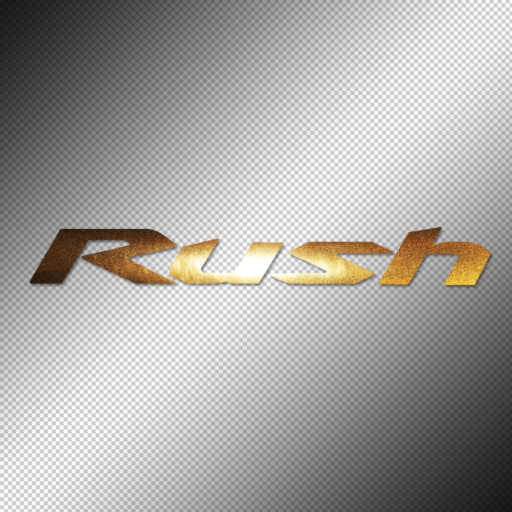 Sticker | 1x Toyota Rush Logo | Decals | Vinyl Weather Proof | 6 or 8 ...