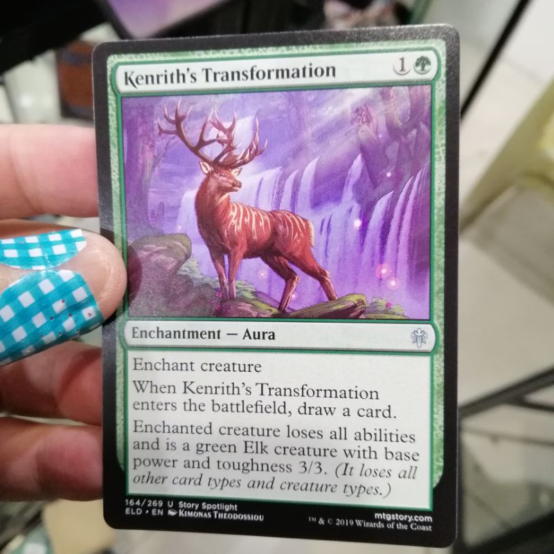 Kenrith's transformation throne of eldraine MTG card magic commander ...