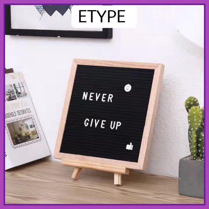 Velvet Letter Board 25cmx25cm "NOT PLASTIC" (With FramedBoard, Letters ...
