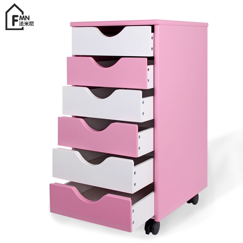 famini-children-s-storage-cabinet-room-bedside-table-toy-rack-children