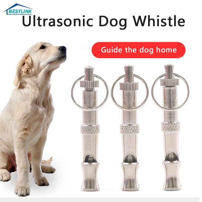 BL Pet Dog Training Obedience Whistle Ultrasonic Repeller Pitch Stop ...
