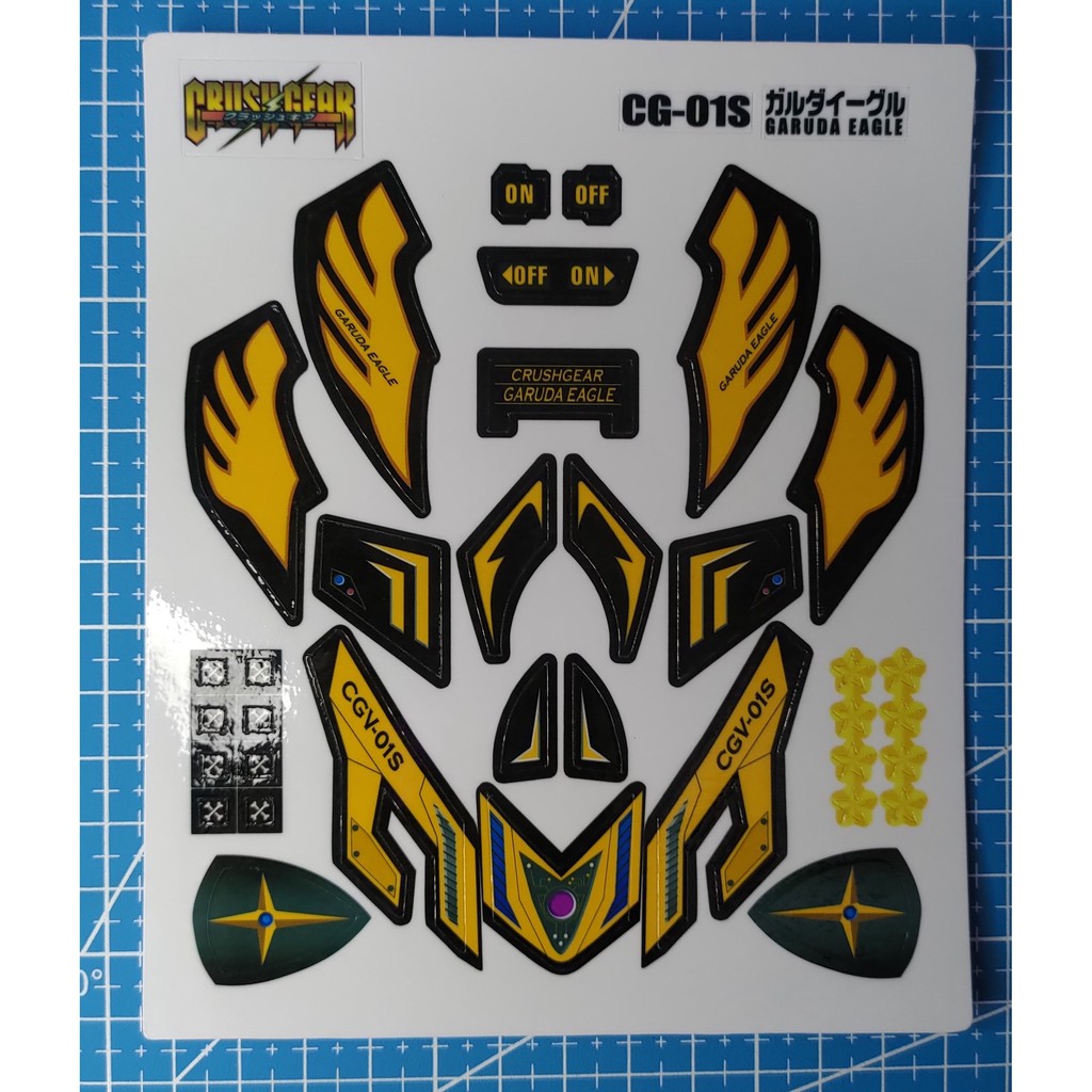Crush Gear - Garuda Eagle Sticker | Shopee Philippines