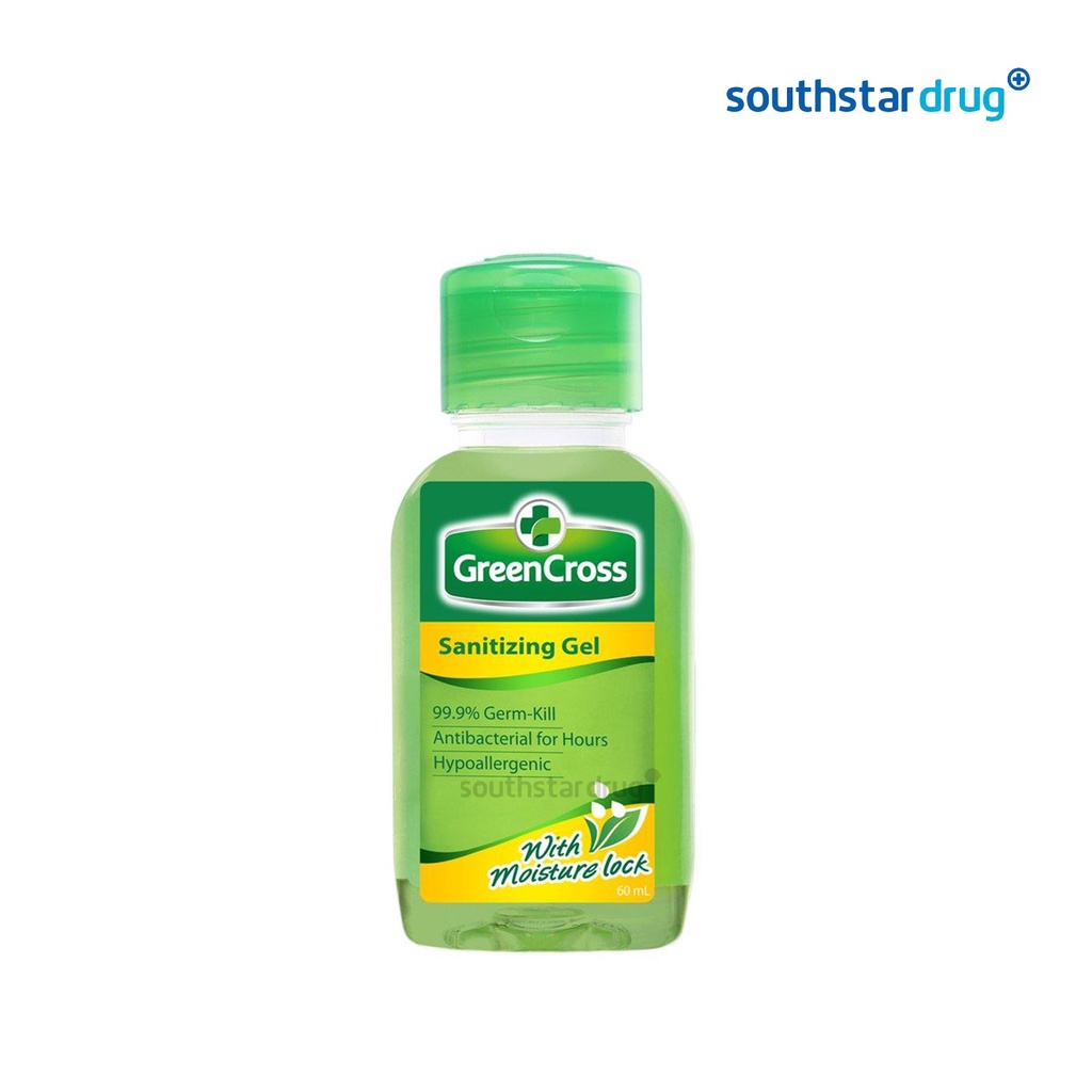 Green Cross Sanitizing Gel 60 ml | Shopee Philippines
