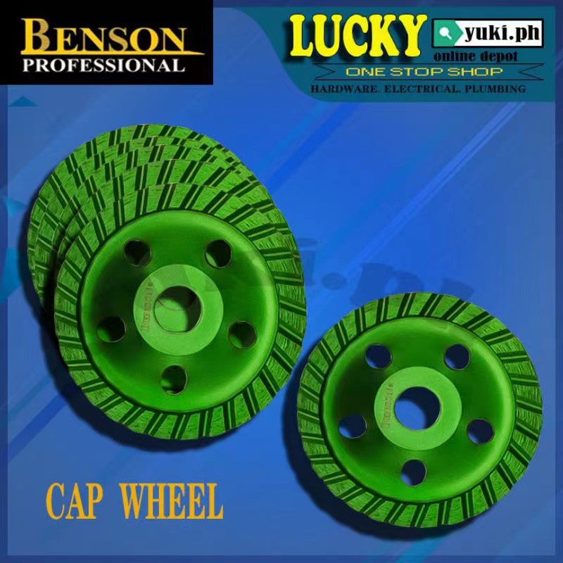 BENSON DIAMOND CUP WHEEL DISC ( 4INCH ) | Shopee Philippines