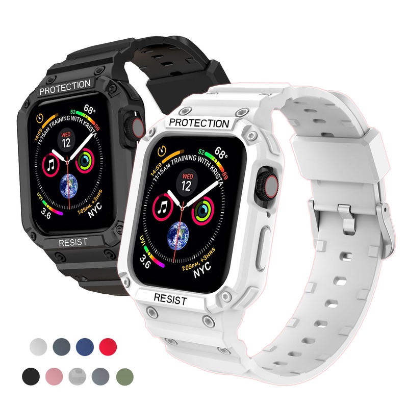 Case+Strap for Apple Watch Band 44mm 45mm 42mm 40/38 Watch Strap for ...