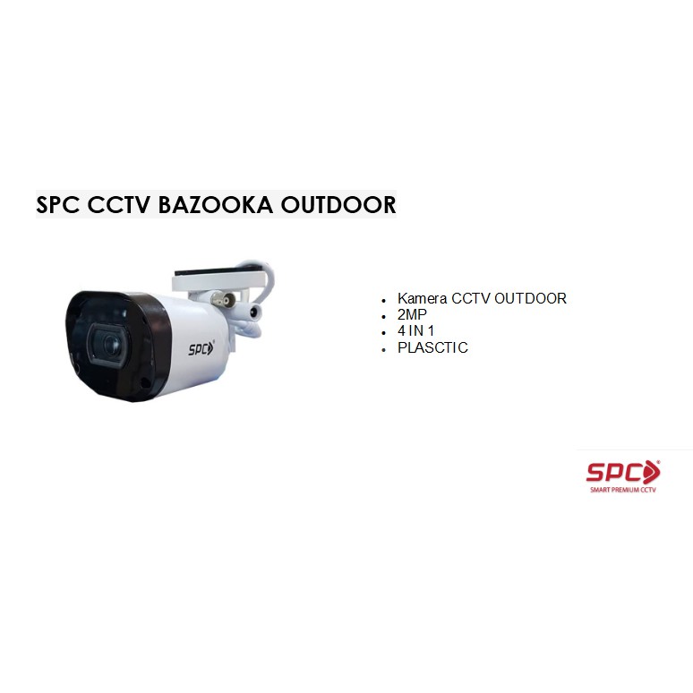 Spc CCTV BAZOOKA OUTDOOR | Shopee Philippines
