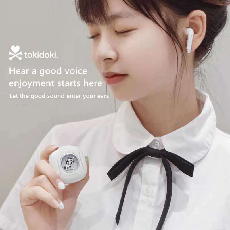 Tokidoki TD17 True Wireless Bluetooth Headphone Cool Colorful Space Capsule Music Earbuds For ...