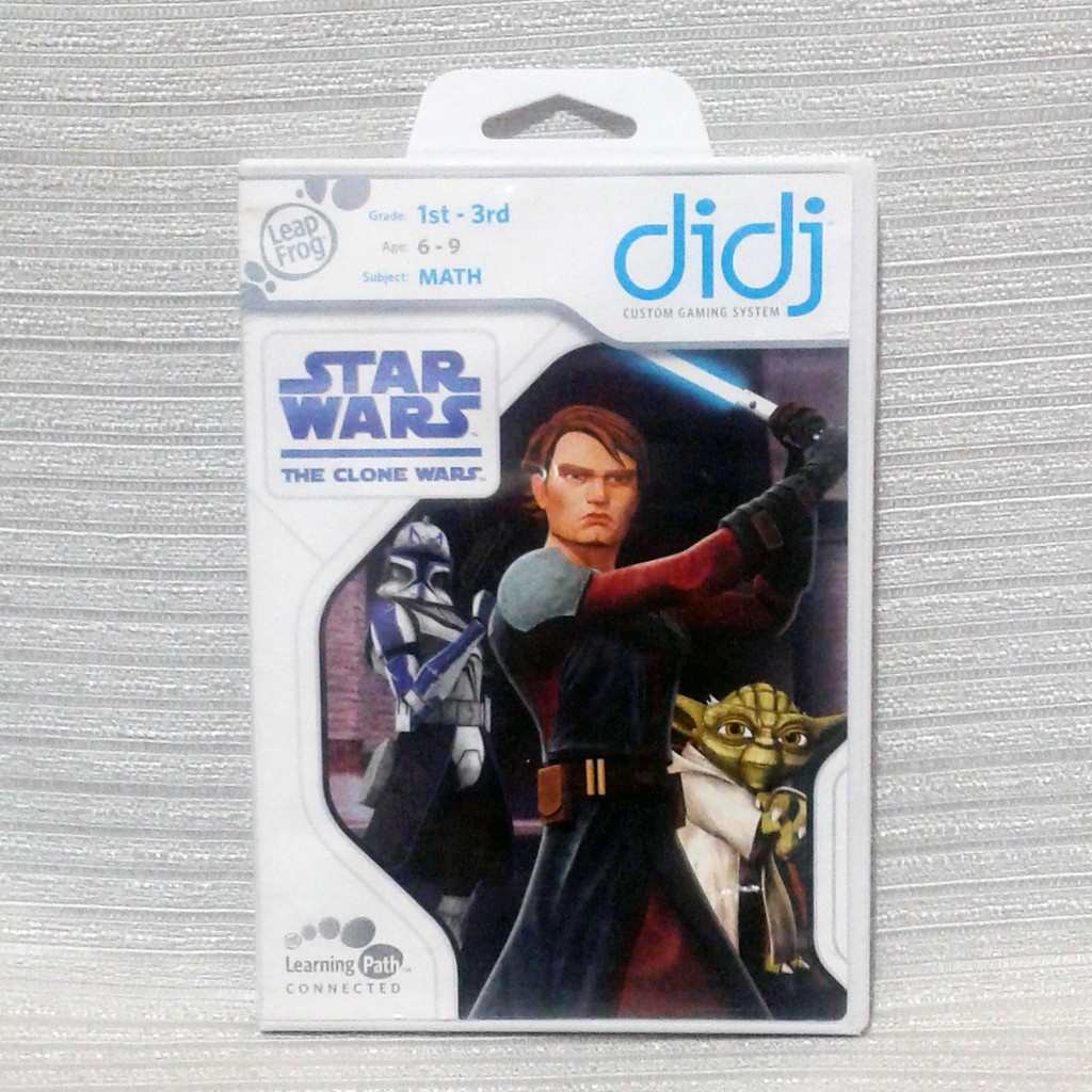 Star Wars The Clone Wars LeapFrog Didj Video Game | Shopee Philippines