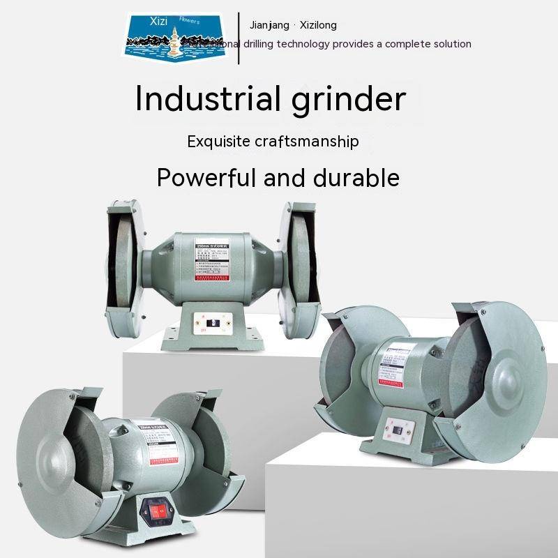 Xizilong grinding machine 250 heavy-duty industrial-grade desktop small ...