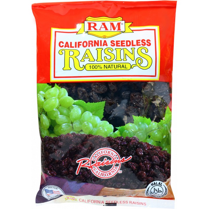 Ram Preserved and Dried Raisins | 200g | Shopee Philippines