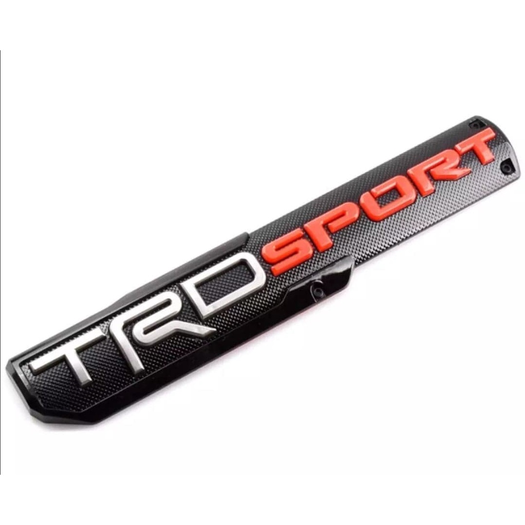 TRD OFF ROAD Car 3D Emblem For Toyota Hilux, Conquest, Revo, Fortuner ...